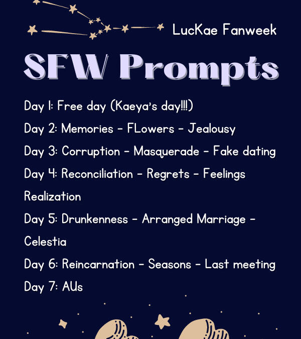 LucKae Fanweek 2021